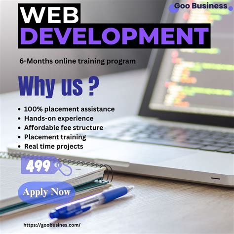 Join Goo Businesss Web Development Training Program Goo Business Posted On The Topic Linkedin
