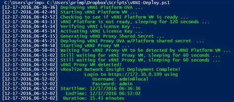 Automated Deployment And Setup Of Vrealize Network Insight Vrni R Vmware