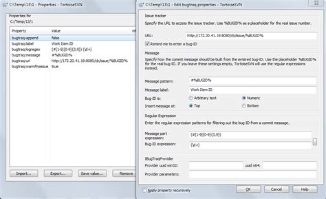 Configuring Subversion For Work Item References In Commit Messages