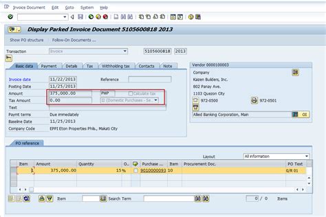Miro Tax Amount Calculation Based On Gross Amoun Sap Community