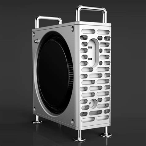 Mac Mini M4 Cooling Case Transforms It Into A Miniature Mac Pro Yanko Design