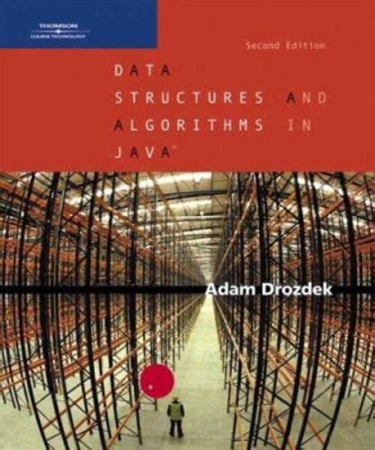 Data Structures And Algorithms In Java Hardcover Adam Drozdek 9780534492526 Ebay