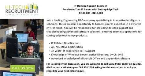 Hi Tech Recruitment On Linkedin Engineeringrd Itsupport Techjobs