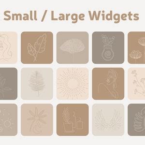 Nude Aesthetic IPhone Ios App Icons Theme Pack Abstract App Icon