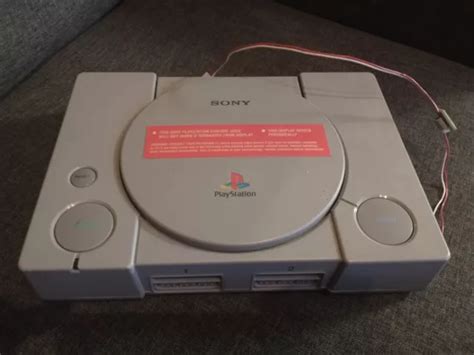 Sony Playstation Ps1 Retail Display Kiosk Console W Reset Button Cable