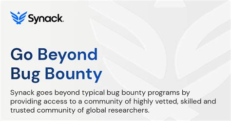 Scale Beyond Bug Bounty With Crowdsourced Security Synack