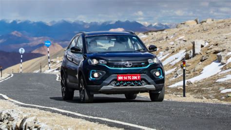 Tata Nexon Ev Max Sets New Record First Ev To Reach Worlds Highest Motorable Road The Times