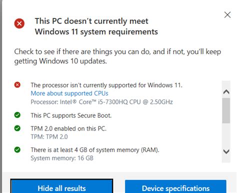 Why Is My Cpu Unsupported Windows 11 Microsoft Qanda