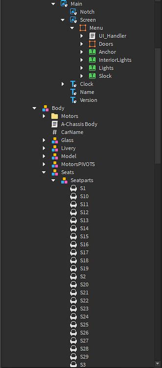 Vehicle Seat Lock Script Not Working Scripting Support Developer