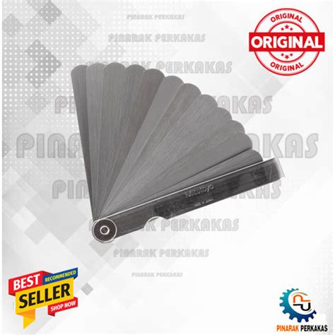 Jual Mitutoyo 184 304s Thickness Gage Feeler Gauge 005 1 Mm 20 Le