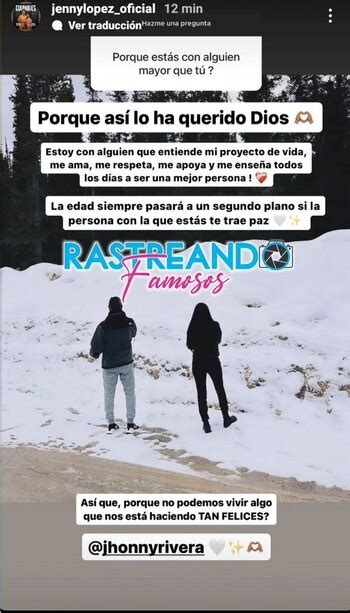 Novia De Jhonny Rivera Explicó Por Qué Está Con El Artista “es Mi