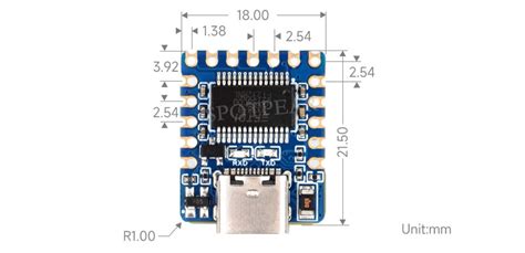 迷你usb转uart Ttl Ft232串口通信模块原装ft232rnl
