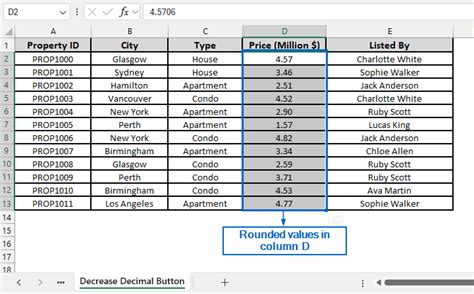 How To Round Numbers In Excel Without Formula 4 Quick Tricks Excel Insider