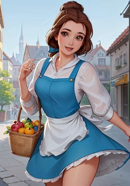 Belle Beauty And The Beast Disney Princess By Yeiyeiart V10