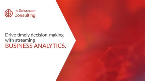 Enhancing Timely Decision Making The Power Of Streaming Business