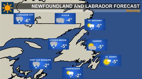 Newfoundland Weather Warms Up Slightly Nlwx