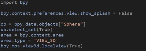 Moving Object Into Local View Via A Startup Script Python Api