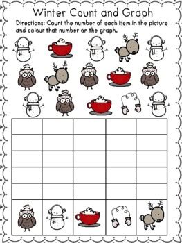 Winter Count Graph By Second Star Education TPT