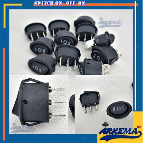 Jual Switch On Off Push Button On Off Tombol Saklar Saklar On Off Kota Bandung