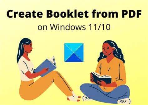 How To Create A Booklet From PDF Document On Windows PC