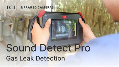 Detecting Gas Leaks With Icis Sound Detect Series Device Infrared Cameras Inc Multisensor Ai