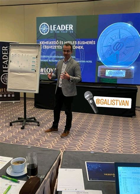 A Leader Of The Year 22 Döntőjében Az Inepex Szel István Gál