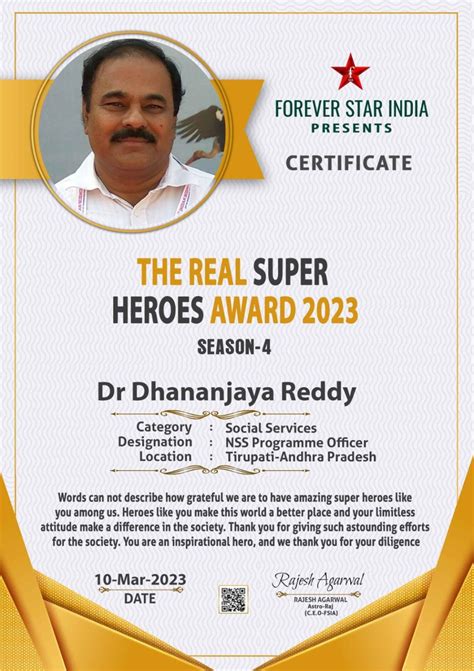 Dr Dhananjaya Reddy Posted On Linkedin