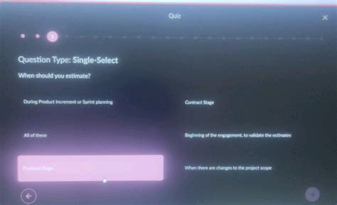 Quiz Question Type Single Select When Should StudyX