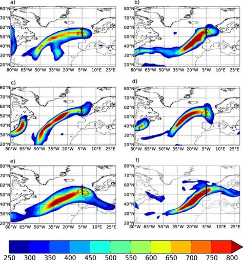 Maps Of Vertically Integrated Horizontal Water Vapour Transport Ivt Download Scientific