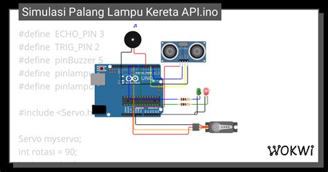 Palang Kereta Api Wokwi Esp32 Stm32 Arduino Simulator