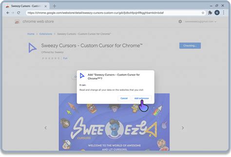 Custom Cursor For Chrome Taiatasty