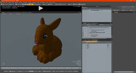 Lego Duplo Rabbit 3d Model 19 3ds Blend C4d Fbx Max Ma Lxo
