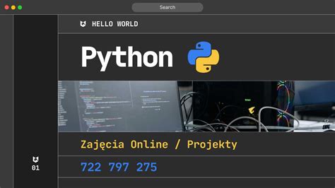 Programowanie W Python Zajęcia Indywidualne Projekty Na Zlecenie Złocieniec • Olxpl
