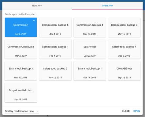 Calcapp — Feature Sort Apps By Plan And Date