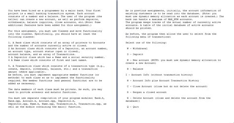 Here Is The Problem C Programming In OOP And This Chegg Com