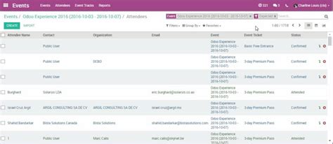 Odoo On Linkedin Odoo Tip Track Attendees Participation By Scanning Badges With The New