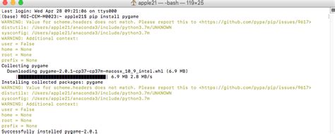 Install Pygame In Macos Geeksforgeeks