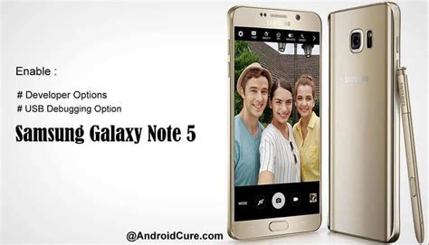 Enable Usb Debugging On Samsung Galaxy Note 5 Tutorial With Video