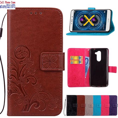 Flip Case For Huawei Honor X X BLN L BLN TL Flowers Phone Leather Cover For Huawei Honor