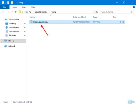 Export Microsoft Inactive Users Report ALI TAJRAN