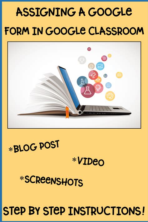 Assigning A Google Form In Google Classroom Google Classroom Google Forms Classroom