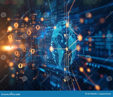 The Inevitable Digital Transformation Of Enterprises Through Generative Ai Stock Illustration