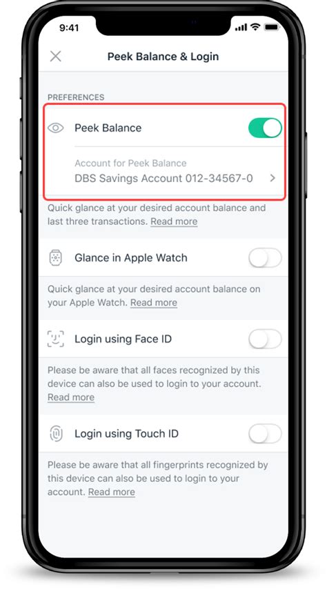 Check Account Balance DBS Singapore