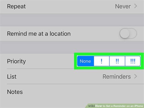 How To Set A Reminder On An Iphone With Pictures Wikihow