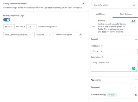 Gravity Form Dynamic Forms For Salesforce In 2022 Arrify