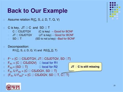 Ppt Functional Dependencies And Normalization Powerpoint Presentation Id 877453