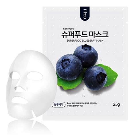 Маска для лица NOHJ Superfood blueberry mask | отзывы