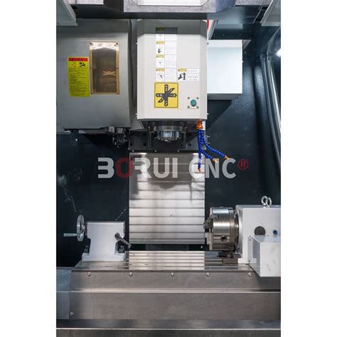 XH7124 Small 4 Axis CNC Vertical Milling Machine BORUI CNC