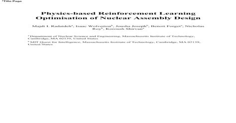 pdf physics based reinforcement learning optimisation of dokumen tips