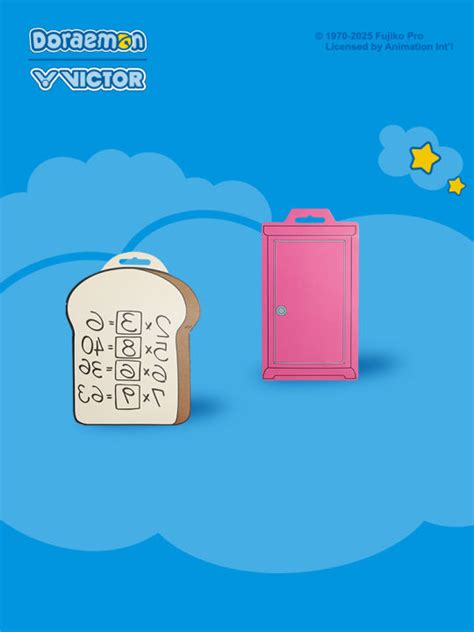 Victor Badminton Racket String Doraemon Collaborative Series Vs 63drm Elasticity 0 63mm Diameter